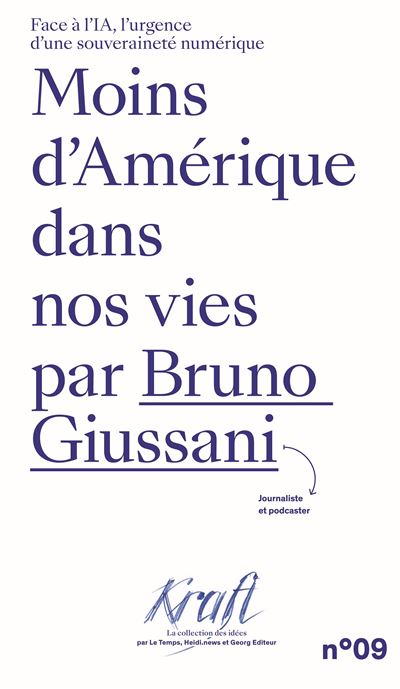 Moins d'Amérique dans nos vies - broché - Bruno Giussani, Livre tous ...