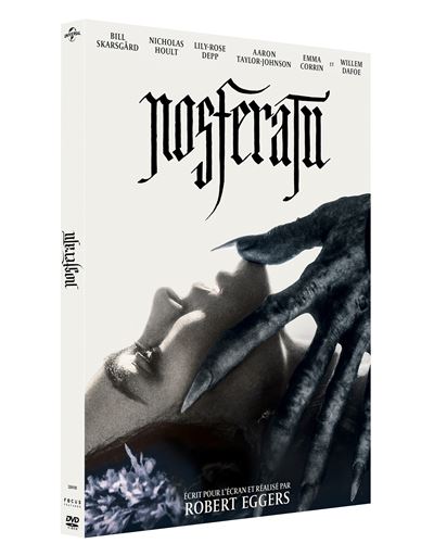 Nosferatu DVD - DVD Zone 2 - Robert Eggers - Lily-Rose Depp - Nicholas ...