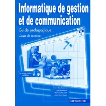 Informatique De Gestion Et Communication - broché - Deschaintre - Achat ...