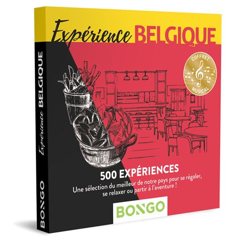 BONGO Coffret Cadeau - Expérience Belgique - Coffret cadeau | fnac Belgique
