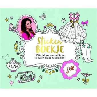 Jill - 150 stickers om zelf in te kleuren en op te plakken - Jill ...