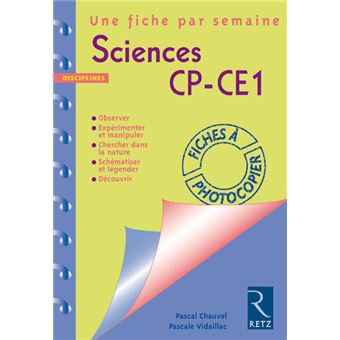Sciences cp-ce1 Fiches à photocopier - broché - Collectif - Achat Livre | fnac