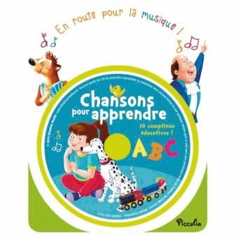 Chansons pour apprendre Livre avec CD audio - Livre CD - Collectif ...