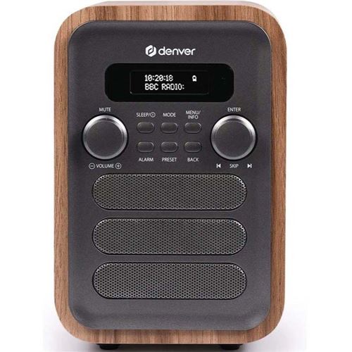 DENVER DAB-48 - Radio portative DAB - 2.5 Watt - gris - Radio - Achat ...