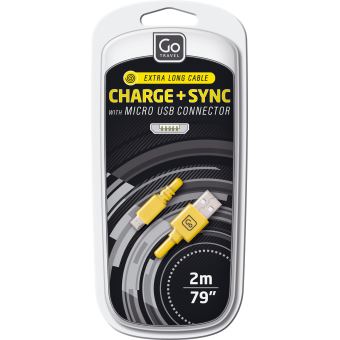 Câble USB Go Travel 2m - Achat & prix | fnac