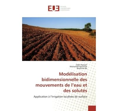 Modélisation bidimensionnelle des mouvements de l'eau et des solutés Application à l'irrigation ...