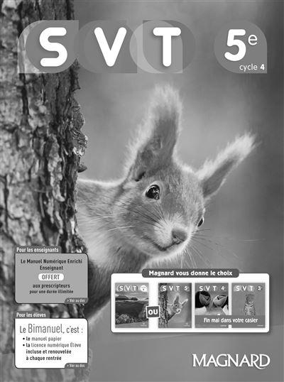 SVT 5e (2017) - Livre du professeur Livre du professeur, Manuel ...