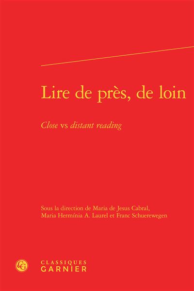 Lire de près, de loin Close vs distant reading - relié - Andrea Del ...