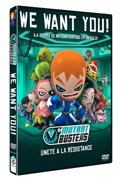 Mutant Busters Réjoignez la résistance ! DVD - DVD Zone 2 - Achat ...