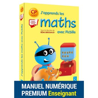 J'apprends les maths avec Picbille CP - Fichier de l'élève - Livre CD ...