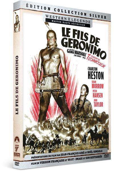 Le Fils de Géronimo DVD - DVD Zone 2 - George Marshall - Charlton ...
