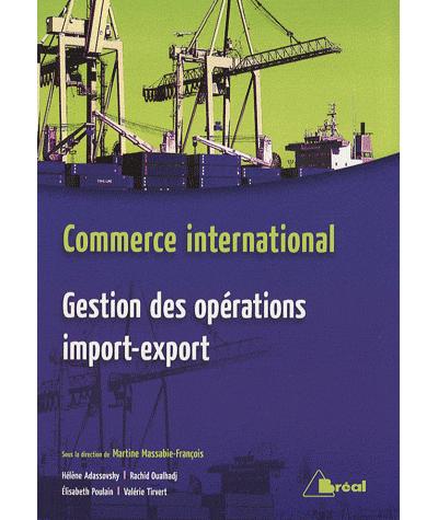 Gestion des opérations import export - broché - BORONAD - Achat Livre | fnac