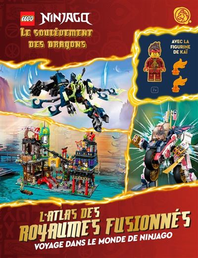 Lego Ninjago Dragons Rising, l'Atlas des royaumes fusionnés - Dernier livre de Simon Hugo ...