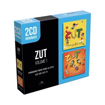 Chansons pour faire la fête Zut Zut Zut !!! Coffret - Zut - CD album ...
