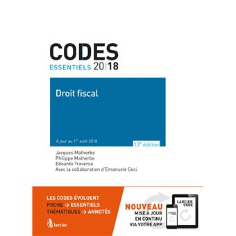 Code essentiel - Droit fiscal 2018 À jour au 15 août 2018 - broché ...