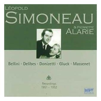 Airs d'opéra - Léopold Simoneau - Pierrette Alarie - CD album - Achat ...