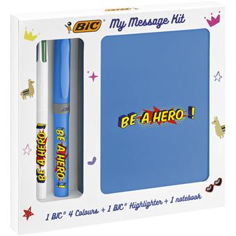 BIC MESSAGES KIT HERO - Achat & prix | fnac