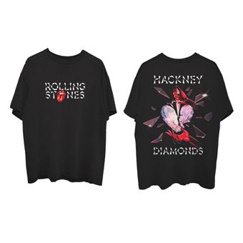 T-Shirt The Rolling Stones Hackney Diamonds Logo Noir - The Rolling ...