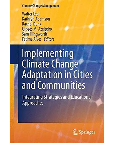 Implementing climate change adaptation in cities and communities ... Implementing climate change adaptation in cities and communities ...