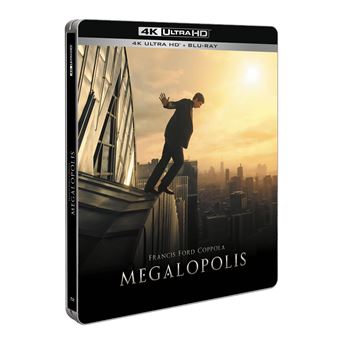 Megalopolis Steelbook Blu-ray 4K Ultra HD - Francis Ford Coppola - Blu ...