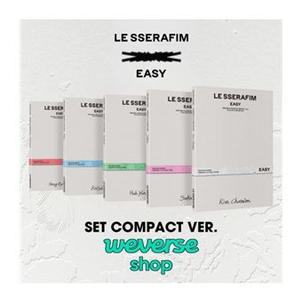 EASY : 3rd Mini Album Compact Version - Le Sserafim - CD album - Achat ...