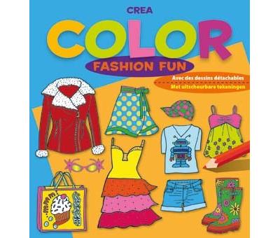 Crea color fashion fun coffret - X. 3e - Achat Livre | fnac