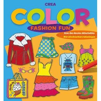Crea color fashion fun coffret - X. 3e - Achat Livre | fnac