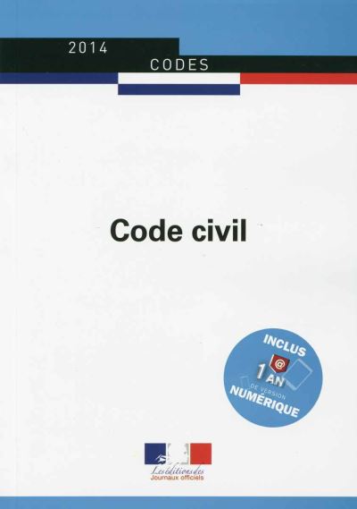 Code civil - Codes officiels 20031 - inclus 1 an de version numérique ...