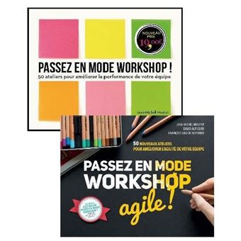 Pack Passer en mode workshop + Agile Pack 2 Volumes + Poster - Coffret ...