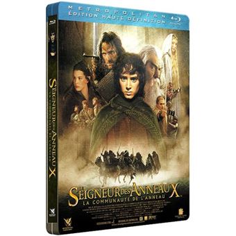 Le Seigneur des Anneaux : La Communauté de l'Anneau Steelbook Blu-ray - Blu-ray - Achat & prix ...