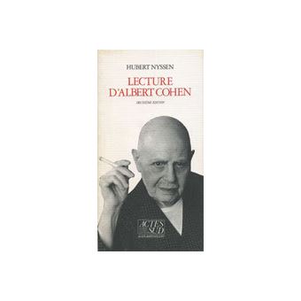 Lecture d'Albert Cohen - Hubert Nyssen - Achat Livre | fnac
