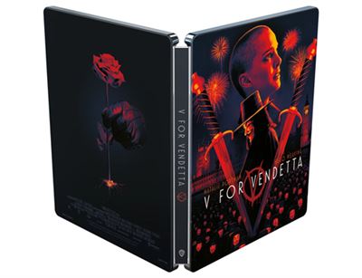 V For Vendetta Steelbook Blu-ray 4K Ultra HD - James McTeigue - Blu-ray ...