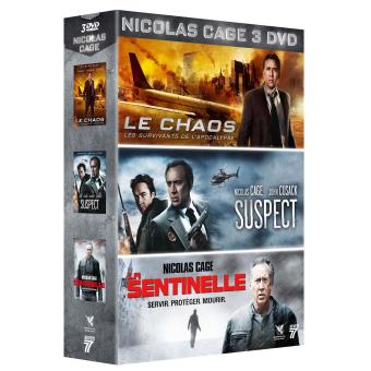 Coffret Nicolas Cage 3 films DVD - DVD Zone 2 - Vic Armstrong - Scott Walker - Nicolas Cage ...