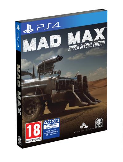 Mad Max Ripper Special Edition PS4 sur Playstation 4 - Jeux vidéo ...