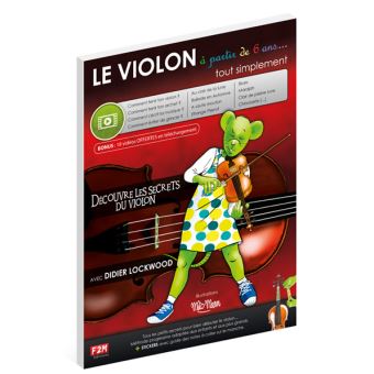 Le violon Livre avec 1 CD audio pour les 6-12 ans - broché - Didier ...