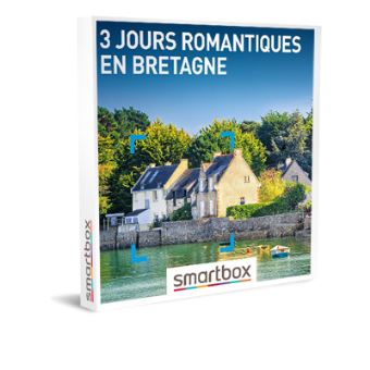 -23€98 sur SMARTBOX - 3 jours romantiques en Bretagne - Coffret Cadeau Séjour - Coffret cadeau ...