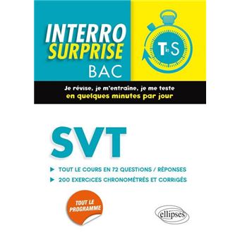 SVT Terminale S - broché - Pierre-Marie Bourlon - Achat Livre | fnac