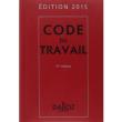 Code Dalloz expert travail 2015 13ème édition - Livre CD-ROM ...