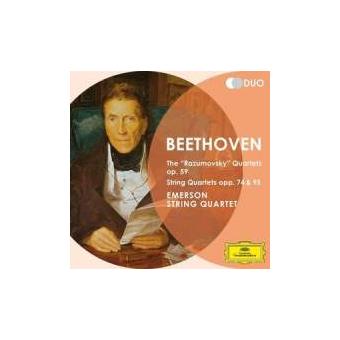 The "Razumovsky" Quartets Op.59 / String Quartets Opp. 74 & 95 - Ludwig Van Beethoven - Cd-album ...