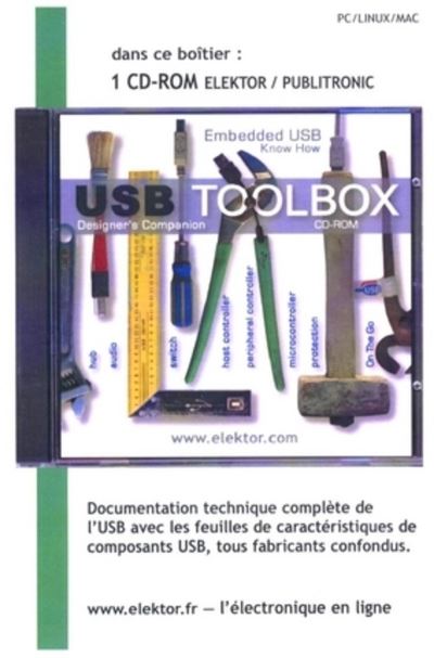 Usb toolbox. cd-rom. projets usb : documentation et outils pc/linux/mac ...