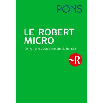 Pons Le Robert Micro - relié - Collectif - Achat Livre | fnac
