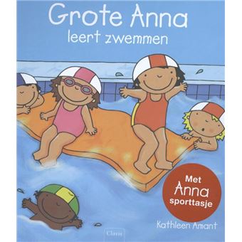 Grote Anna - Grote Anna leert zwemmen - Kathleen Amant - cartonné ...