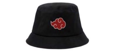 Bob Naruto Akatsuki Cloud Heart Noir - Produits Dérivés Vidéo - Objet ...