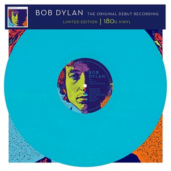The Original Debut Recording Édition Limitée Vinyle Turquoise - Bob Dylan - Vinyle album - Achat ...