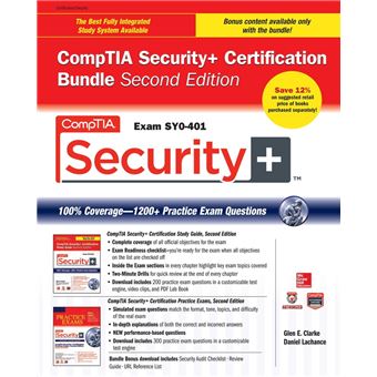 Comptia security : Certification bundle exam sy0-401 - Poche - GLEN E. CLARKE - Achat Livre ou ...