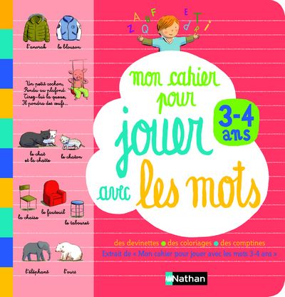 Pack 1er dico nathan+3-4 ans Dictionnaire avec en prime un cahier pour ...