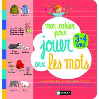 Pack 1er dico nathan+3-4 ans Dictionnaire avec en prime un cahier pour ...
