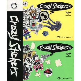 Crazy stickers A et B. - broché - NEWWEBPICK - Achat Livre | Black ...