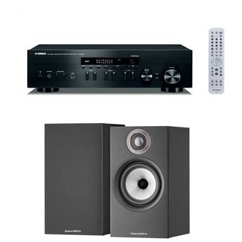Un ampli Yamaha MusicCast RN402 Noir + une paire d'enceintes ...