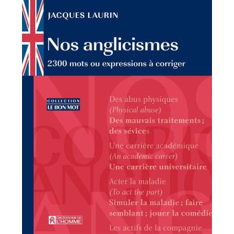 Nos anglicismes 2300 mots ou expressions à corriger - ebook (ePub ...
